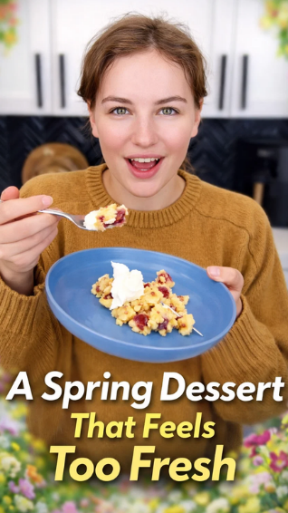 A spring dessert that feels too fresh