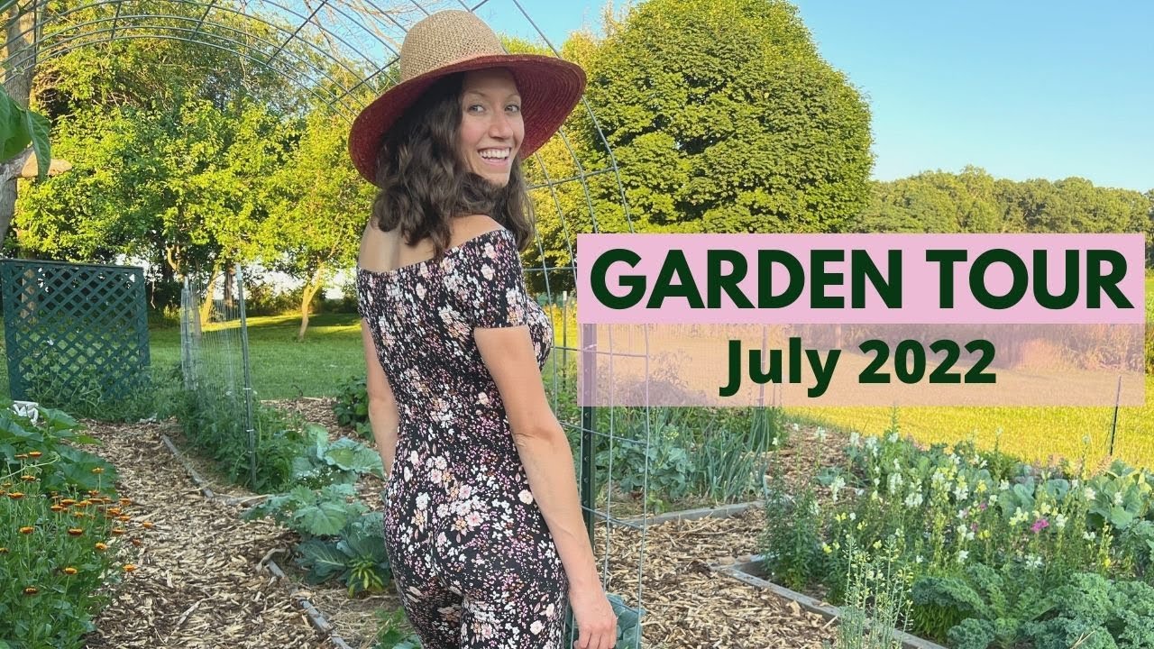 Tour a thriving early summer garden full of growth