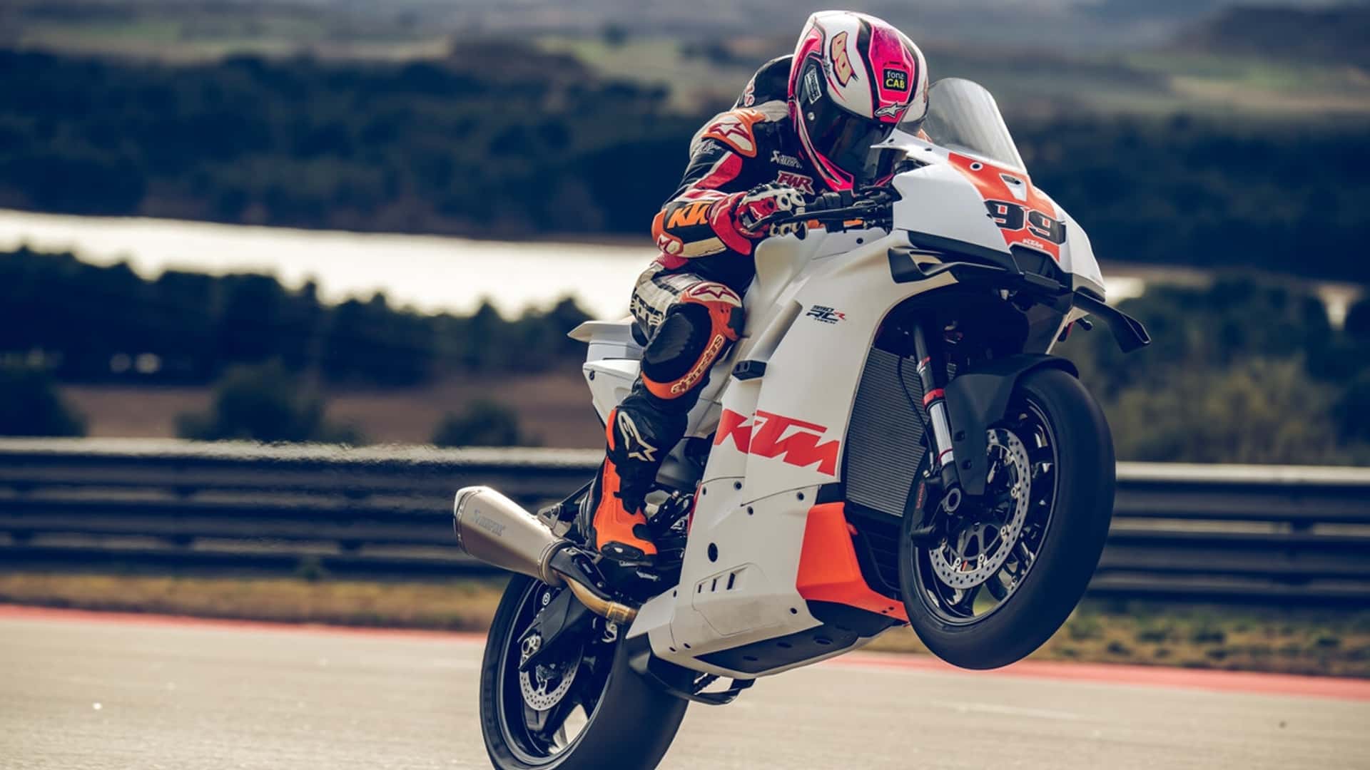 KTM's newest superbike is barely out, yet the company is making it ...