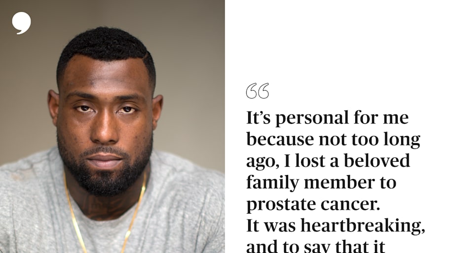 Delanie Walker encourages men to get screened for prostate cancer