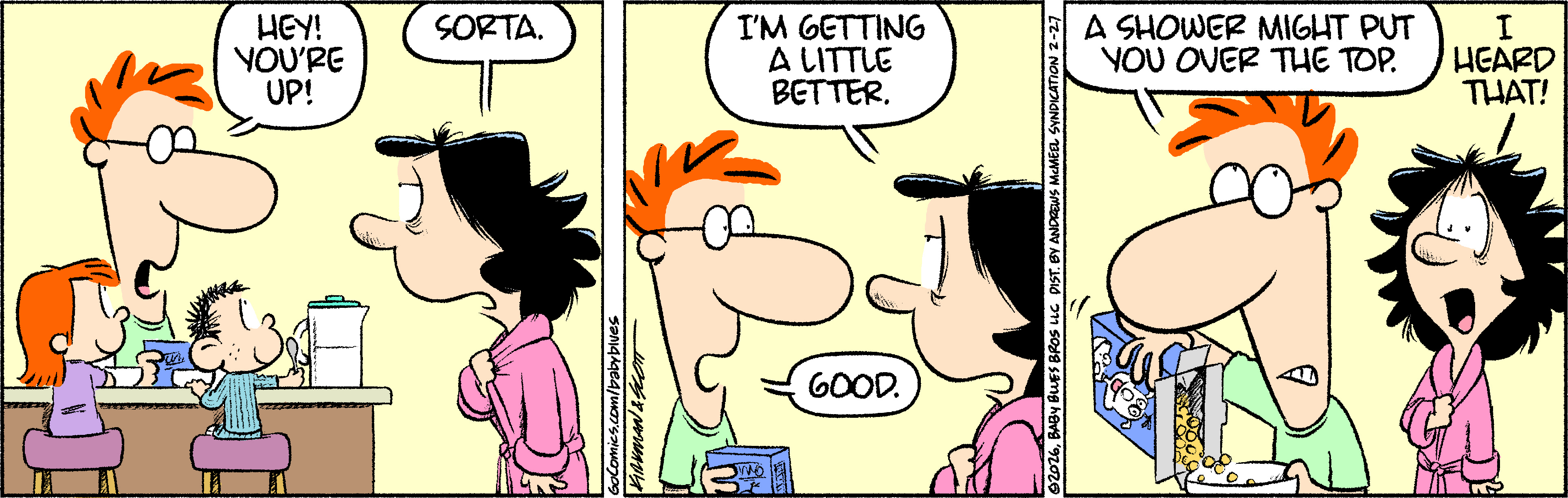 Baby Blues by Rick Kirkman and Jerry Scott