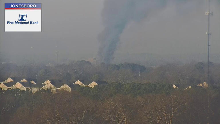 JFD responds to fire near downtown Jonesboro