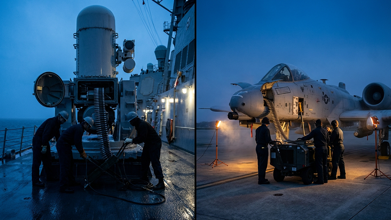 Why a $15 million Gatling gun can take 45 minutes to reload