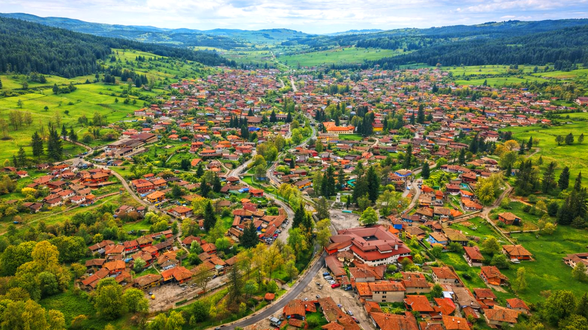 Traditional Bulgarian town Koprivshtitsa near Sofia