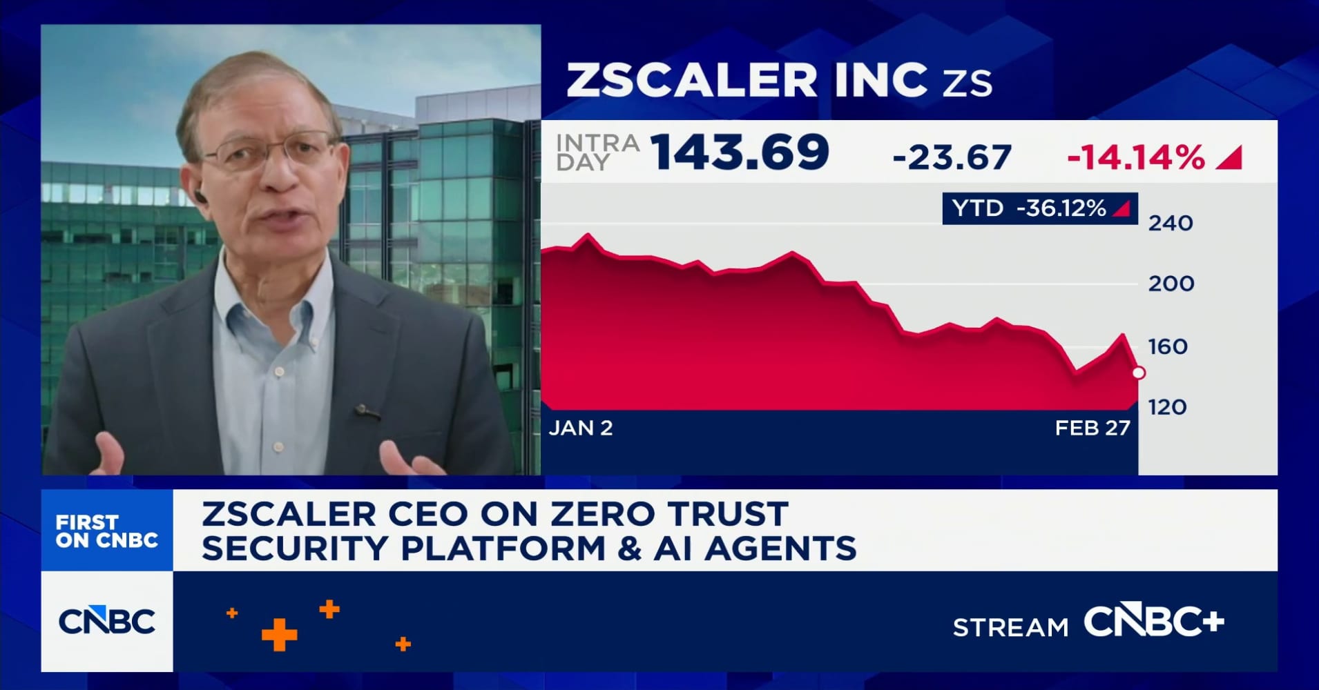 Zscaler CEO Jay Chaudhry: 'For every employee, there will be 50 to 100 ...