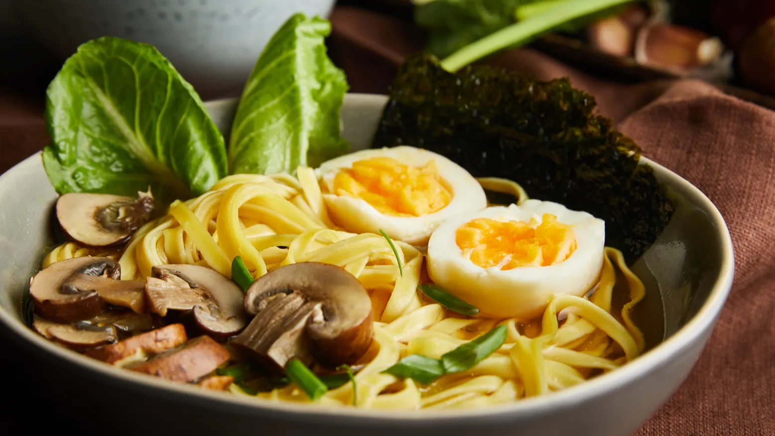 How Italian and global ingredients turn basic ramen into a gourmet dish