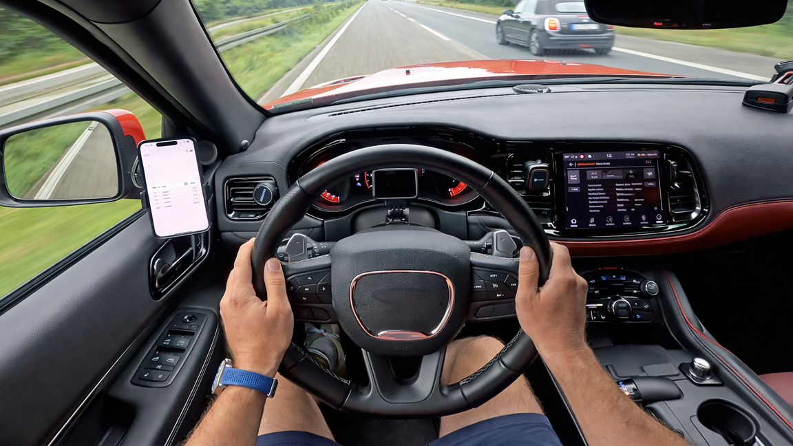 Dodge Durango Hellcat high speed test