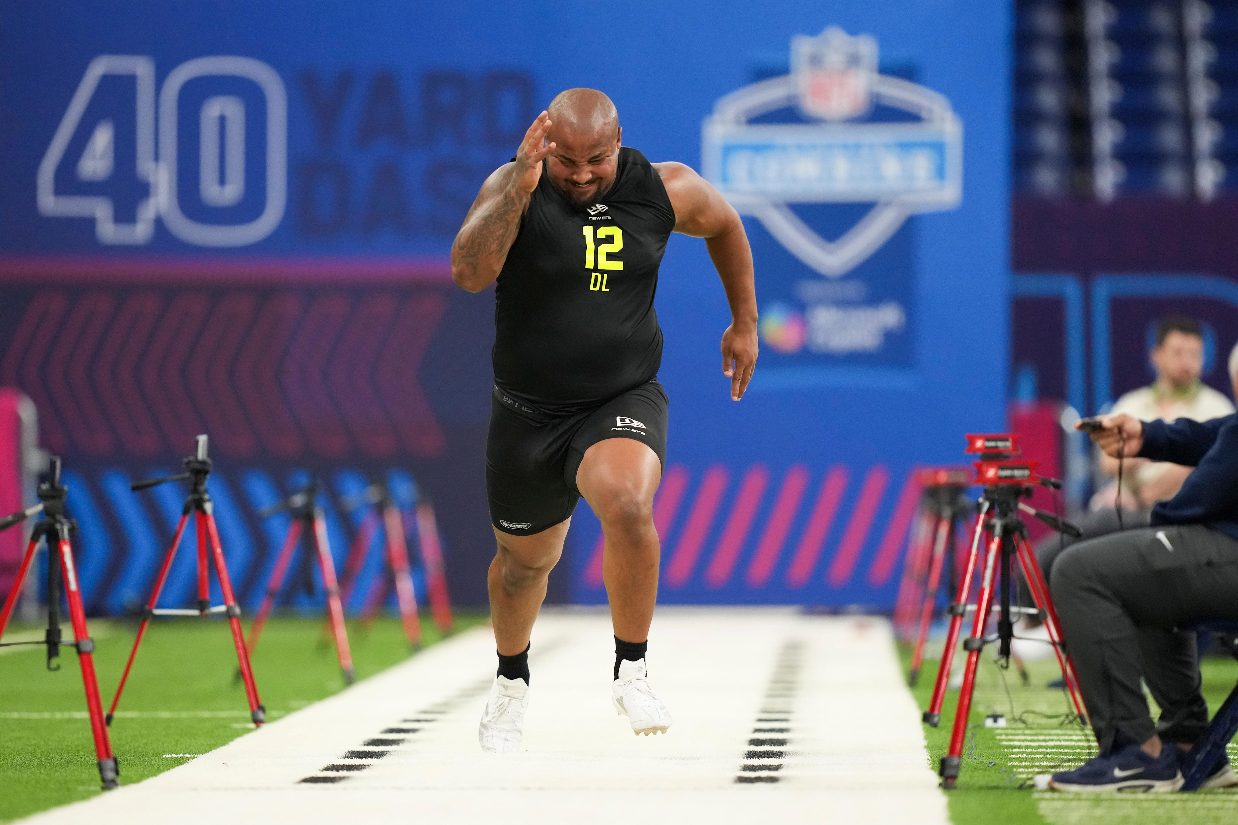 Kentucky defensive lineman David Gusta shines in NFL Combine workout