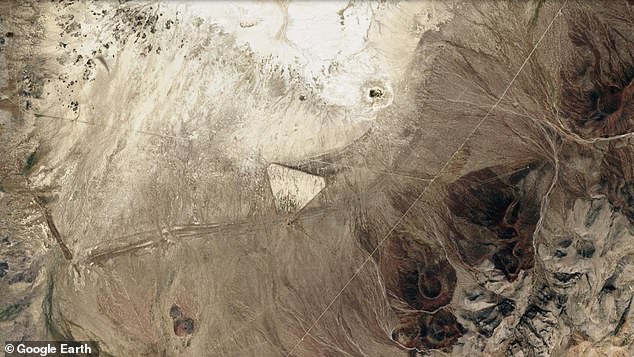 Mysterious triangle seen in Nevada desert on Google Maps sparks ...