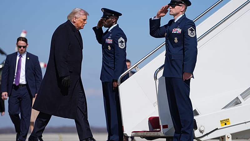 Trump 'not thrilled' with Iran talks progress, contemplates military action