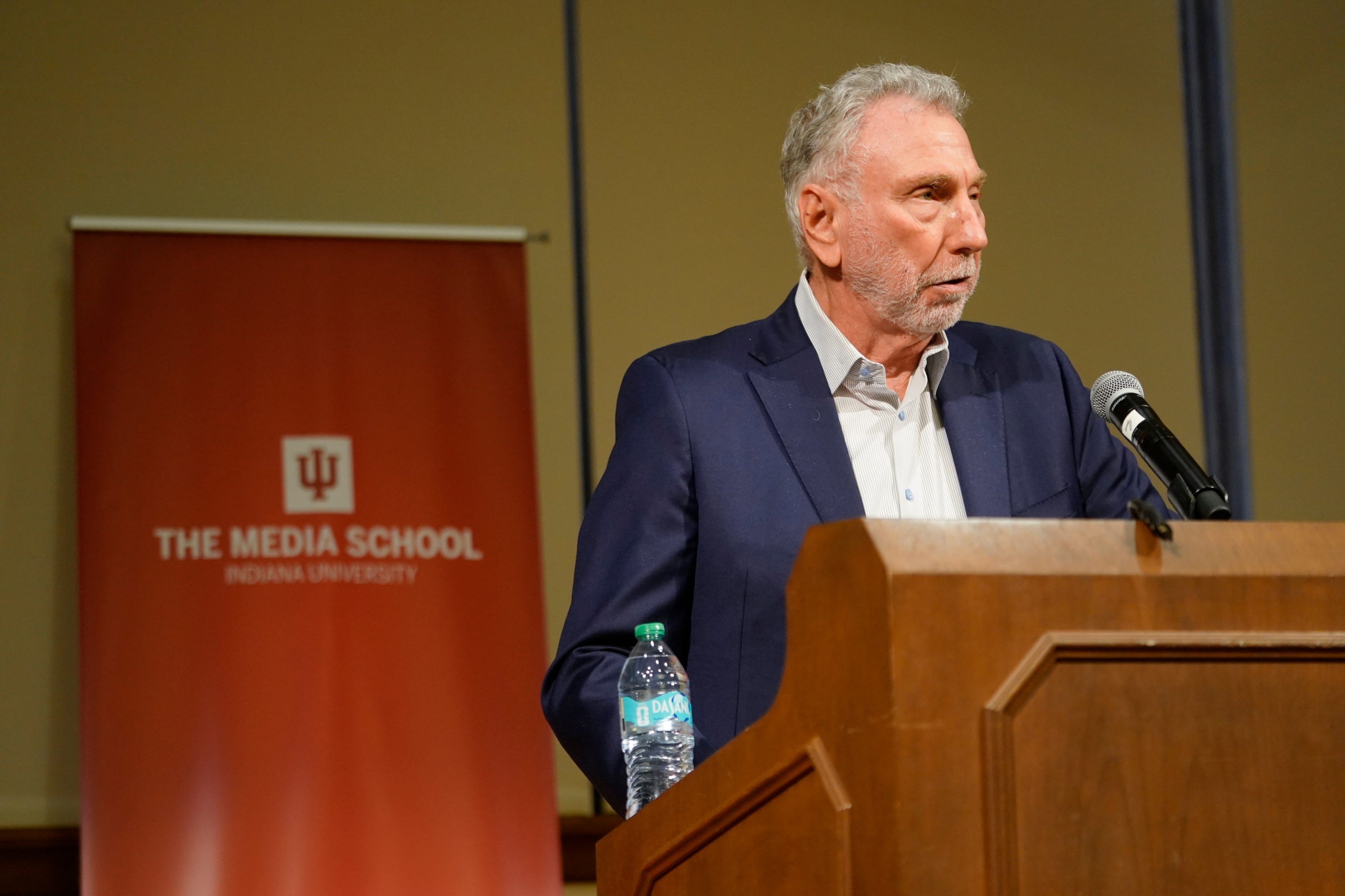 Marty Baron talks Trump, 'faint-hearted' media owners at IU