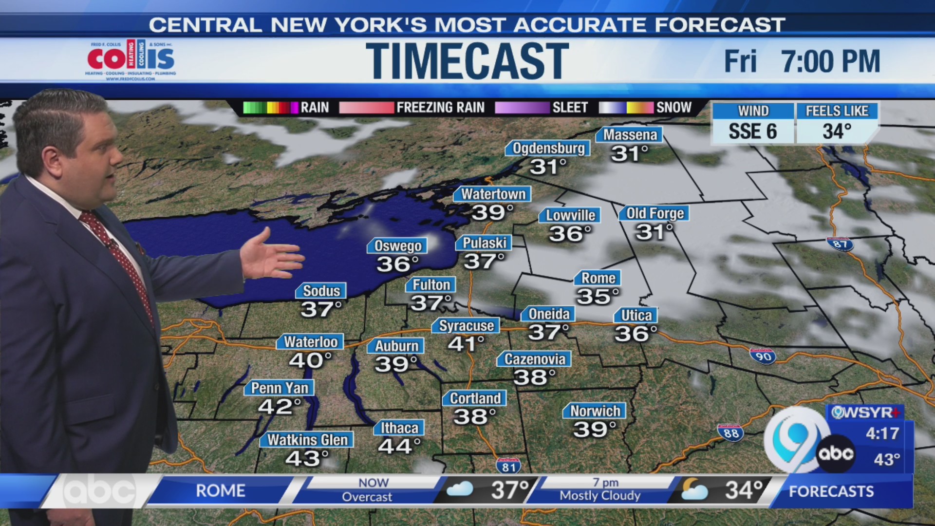 Storm team forecast: 4 pm Friday February 27th