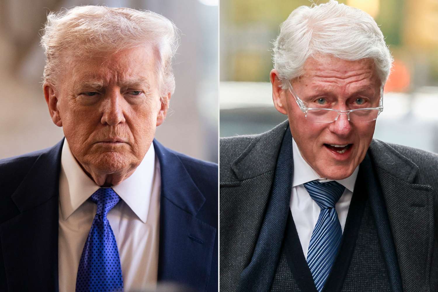 Donald Trump says 'I don't like seeing' Bill Clinton deposed in Epstein ...