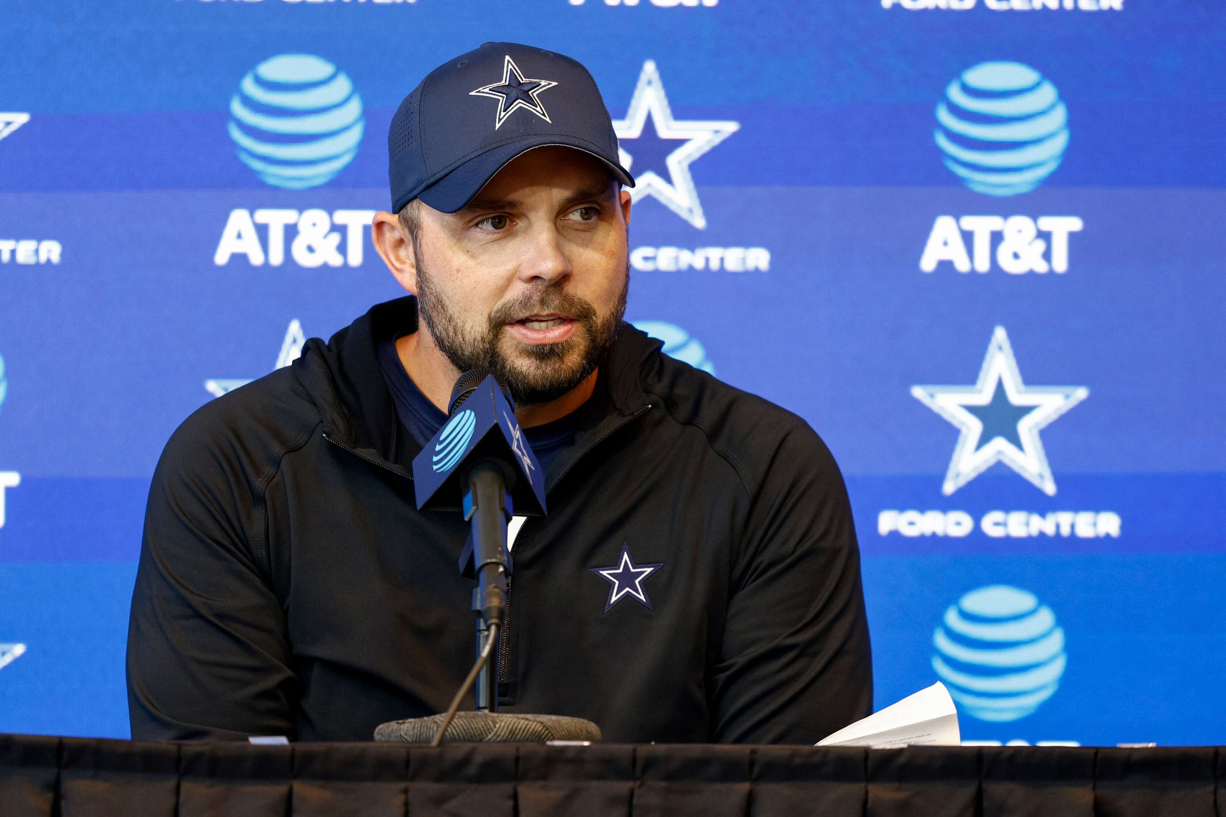 Eagles wanted to interview Cowboys’ Klayton Adams. Brian Schottenheimer ...
