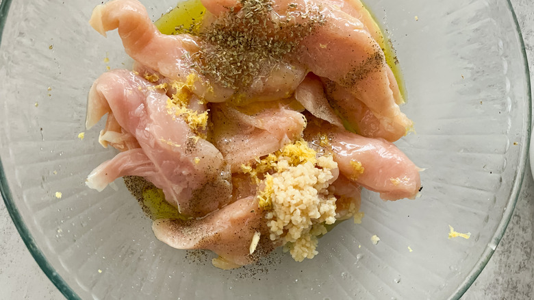 Easy lemon chicken recipe