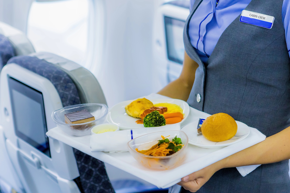 Airline meals: Golden age vs now