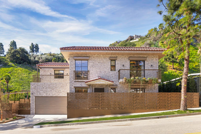 After his house burned down, he built a $3 million fire-resistant home