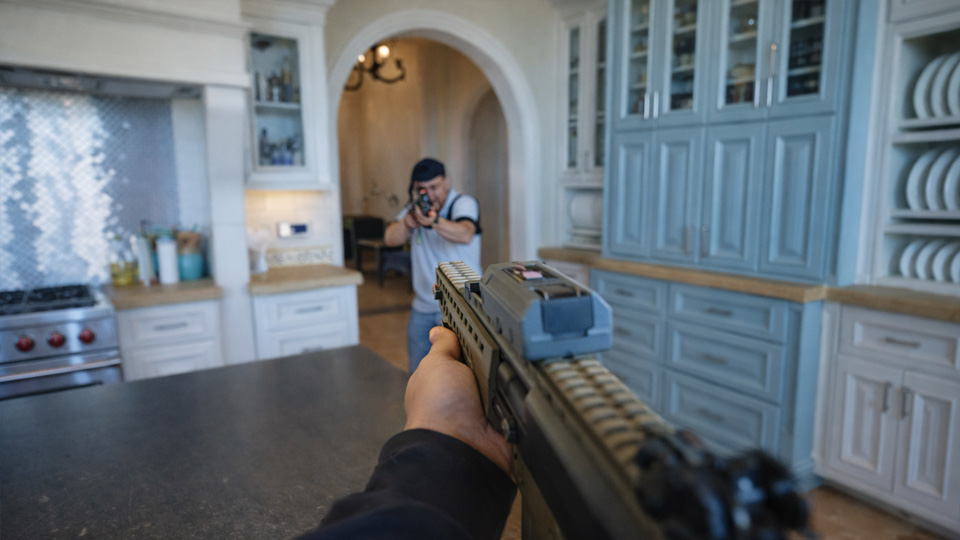 Playing Call of Duty in real life