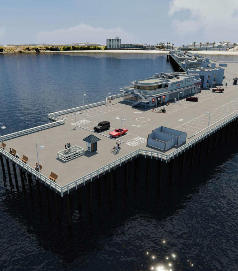 Santa Cruz Wharf to reopen this month without some of its defining features