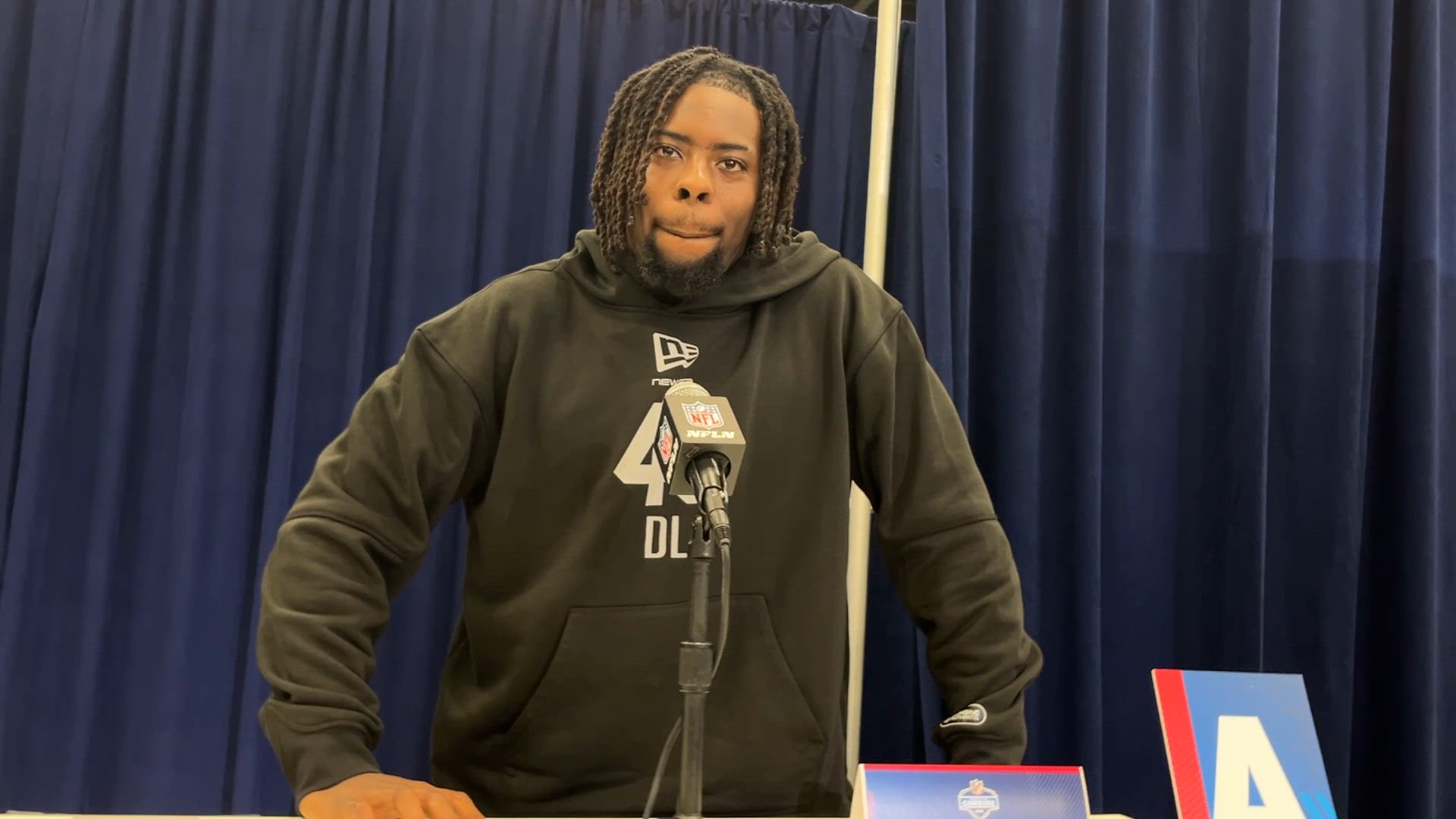 Boston College DE Quintayvious Hutchins on Bill O'Brien