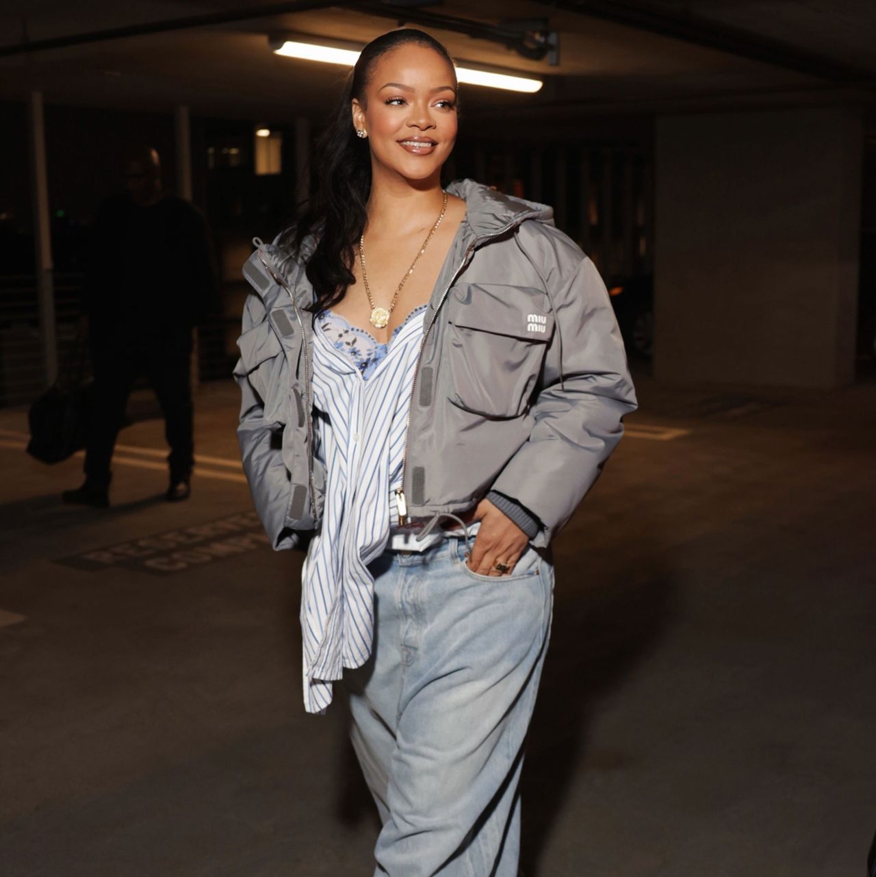 Rihanna's $70 top looks so cute with baggy jeans, and it's still in stock