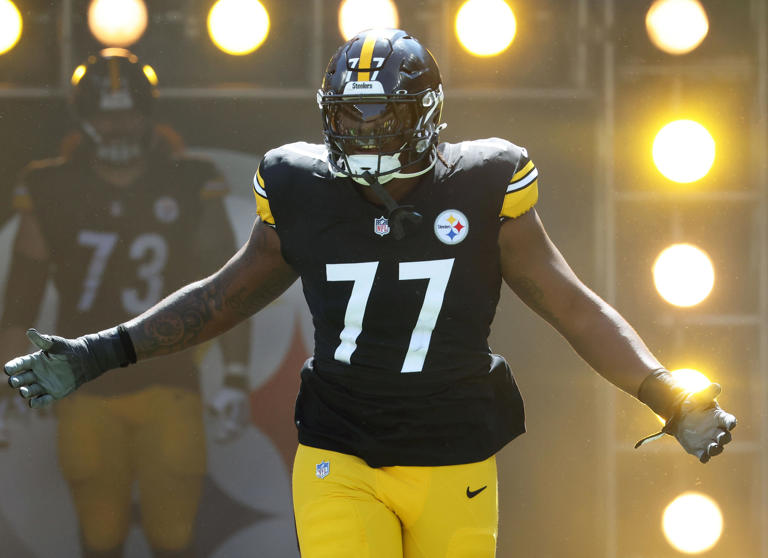 Steelers beat writer gives troubling update on OT Broderick Jones
