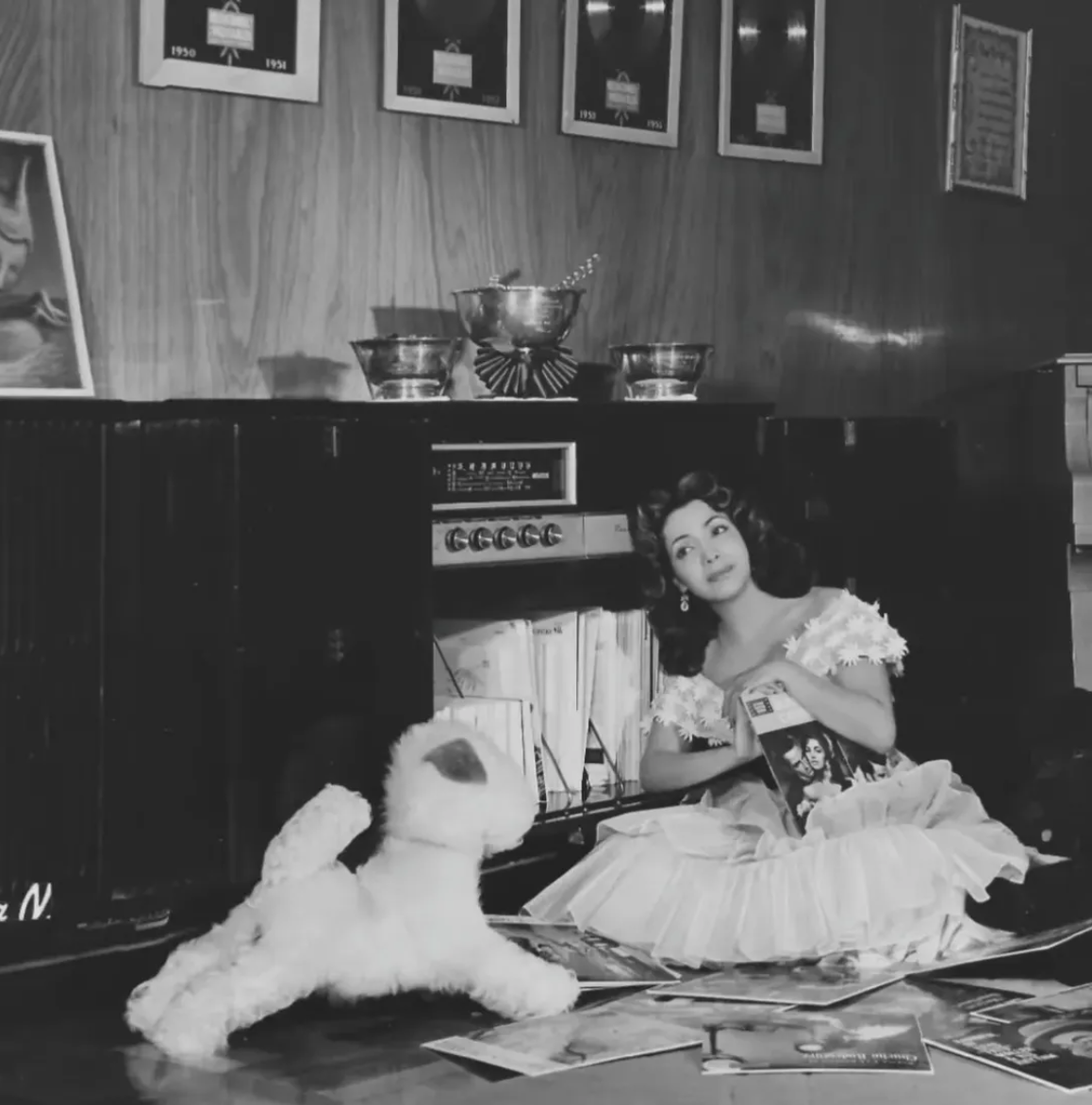 María Victoria cumplió 103 años, así lucía cuando era una jovencita