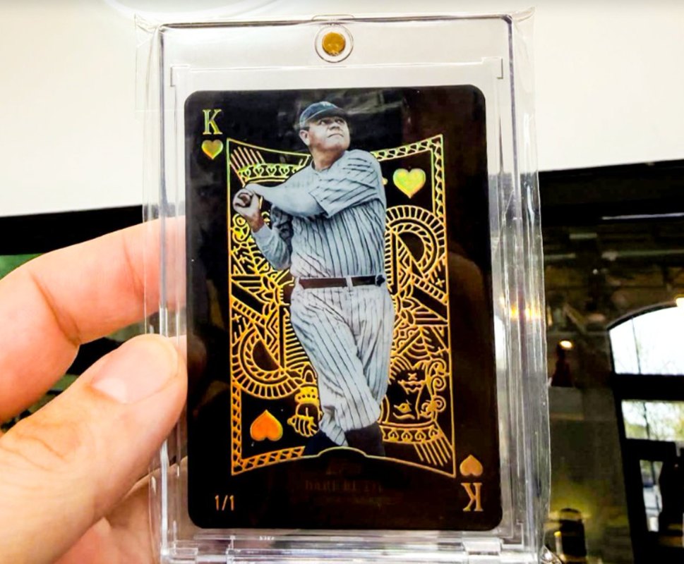 Ultra rare 1/1 Babe Ruth All Kings 2026 Topps Series 1 card pulled on ...