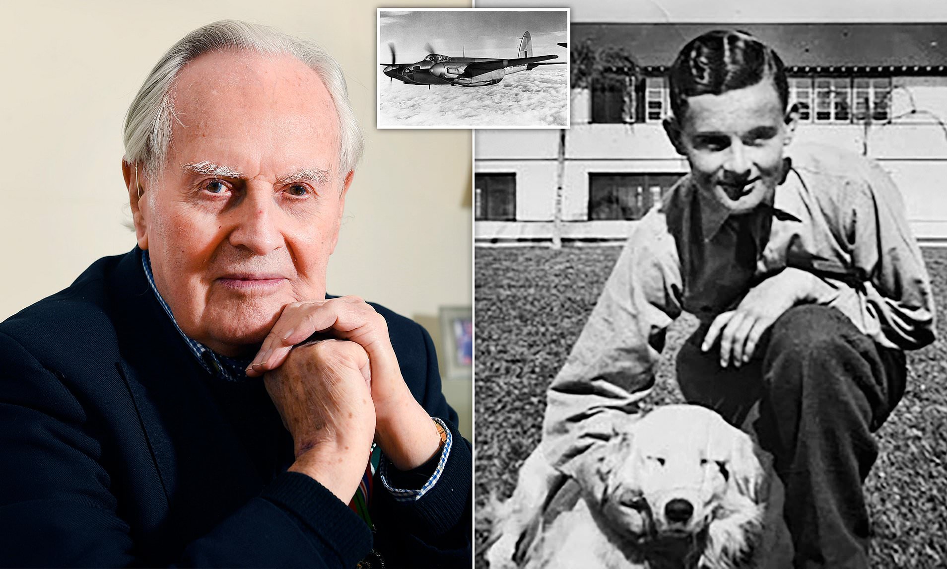 WWII pilot Colin Bell: My plane mascot? A Smith & Wesson to shoot the ...