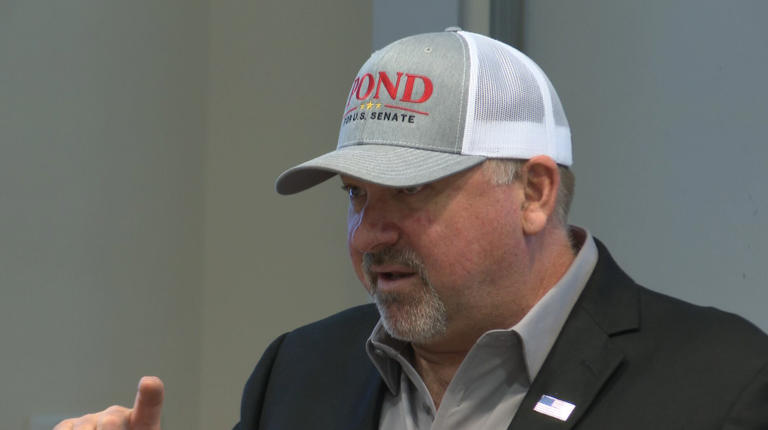 Former Montrose County commissioner announces US Senate run, speaks at CMU