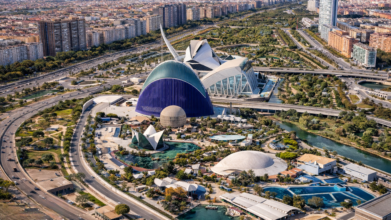 Oceanografic Valencia im Herzen der Stadt der Künste