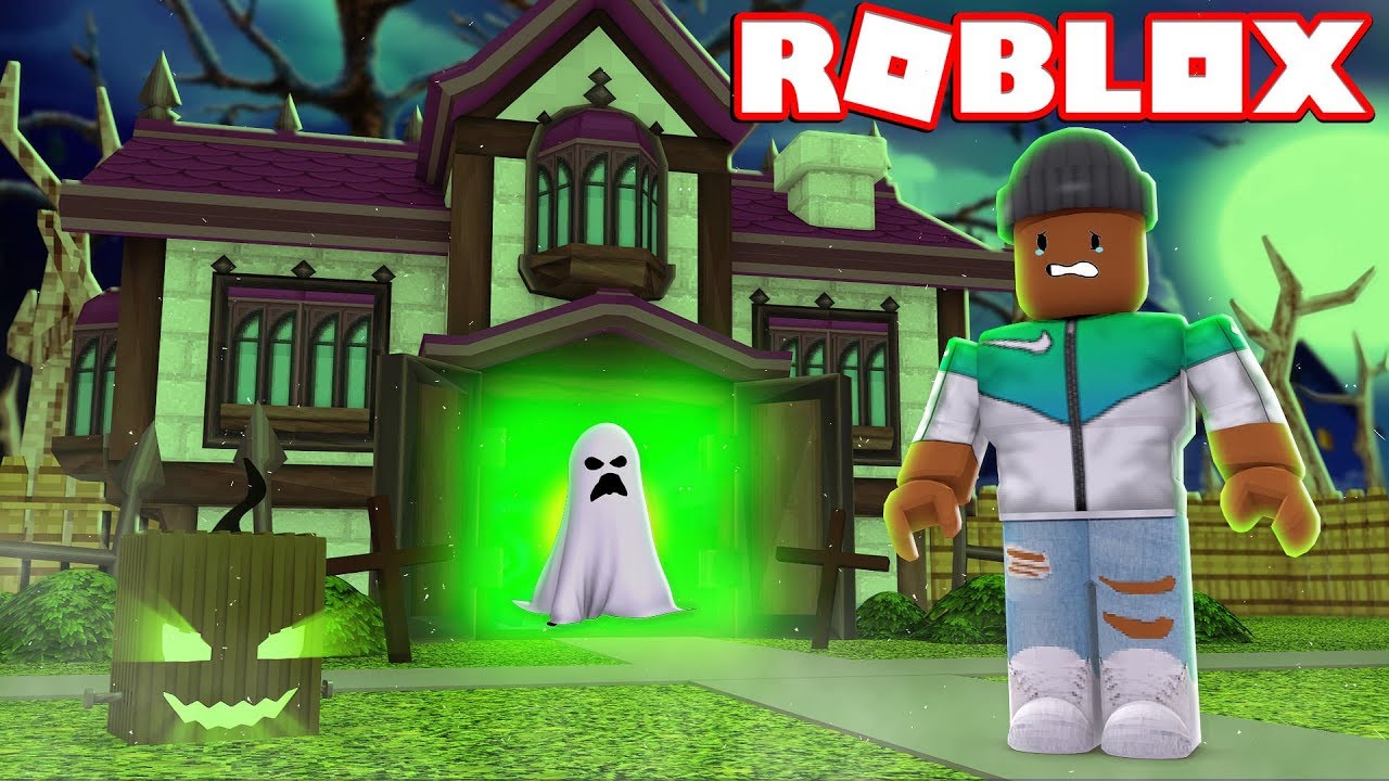 Escape the haunted house in Roblox