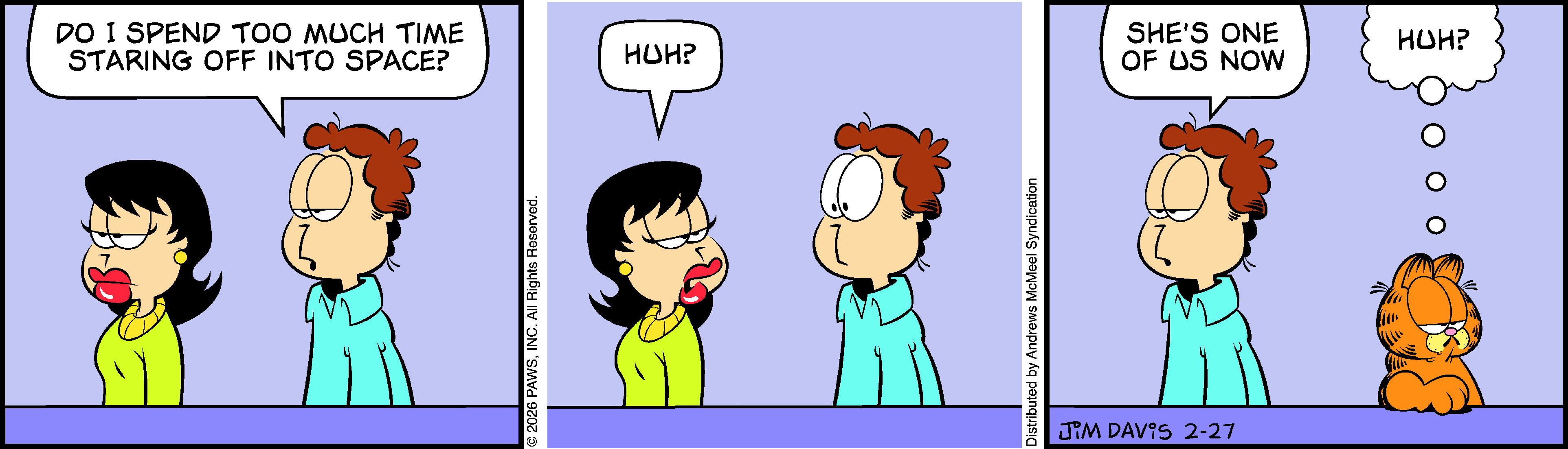 Garfield by Jim Davis