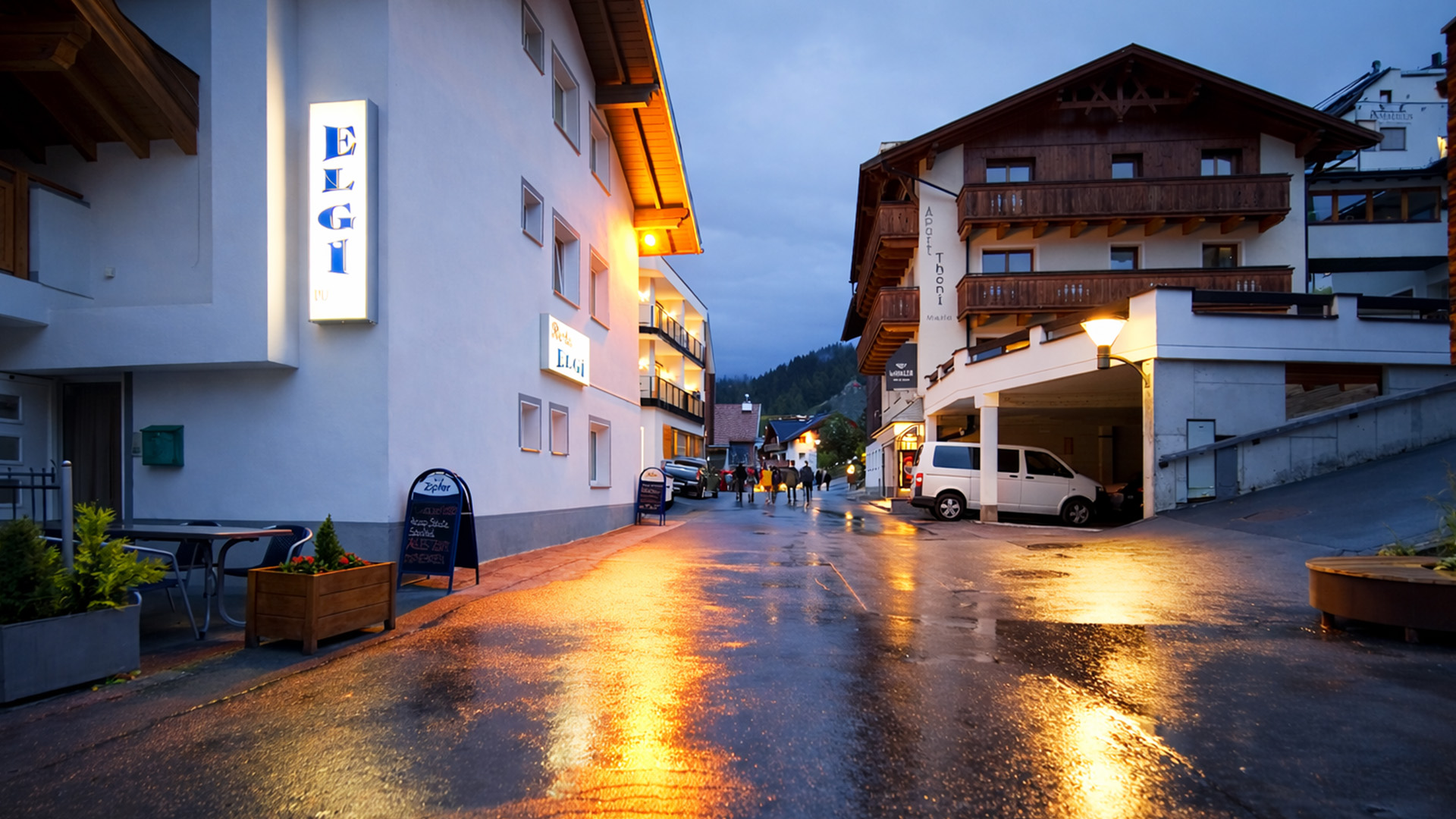 Serfaus Austria mountain village in Tyrol (4K)