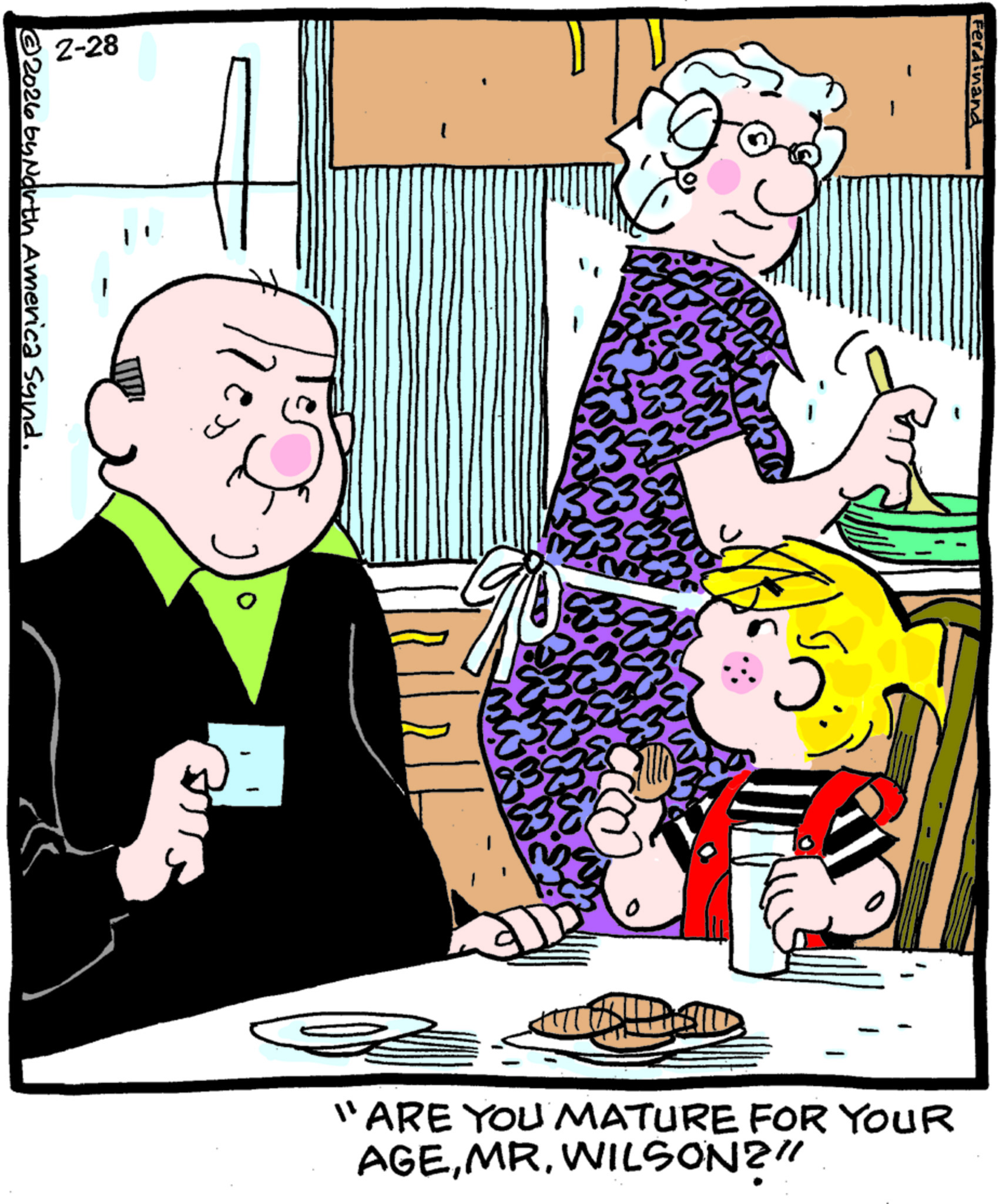 Dennis the Menace by H Ketcham, M Hamilton & R Ferdinand
