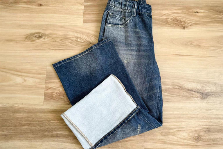 My boss thought I wore denim to work — but they were actually these ...