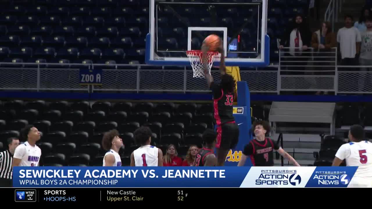 WPIAL basketball championship game: Sewickley Academy beats Jeannette