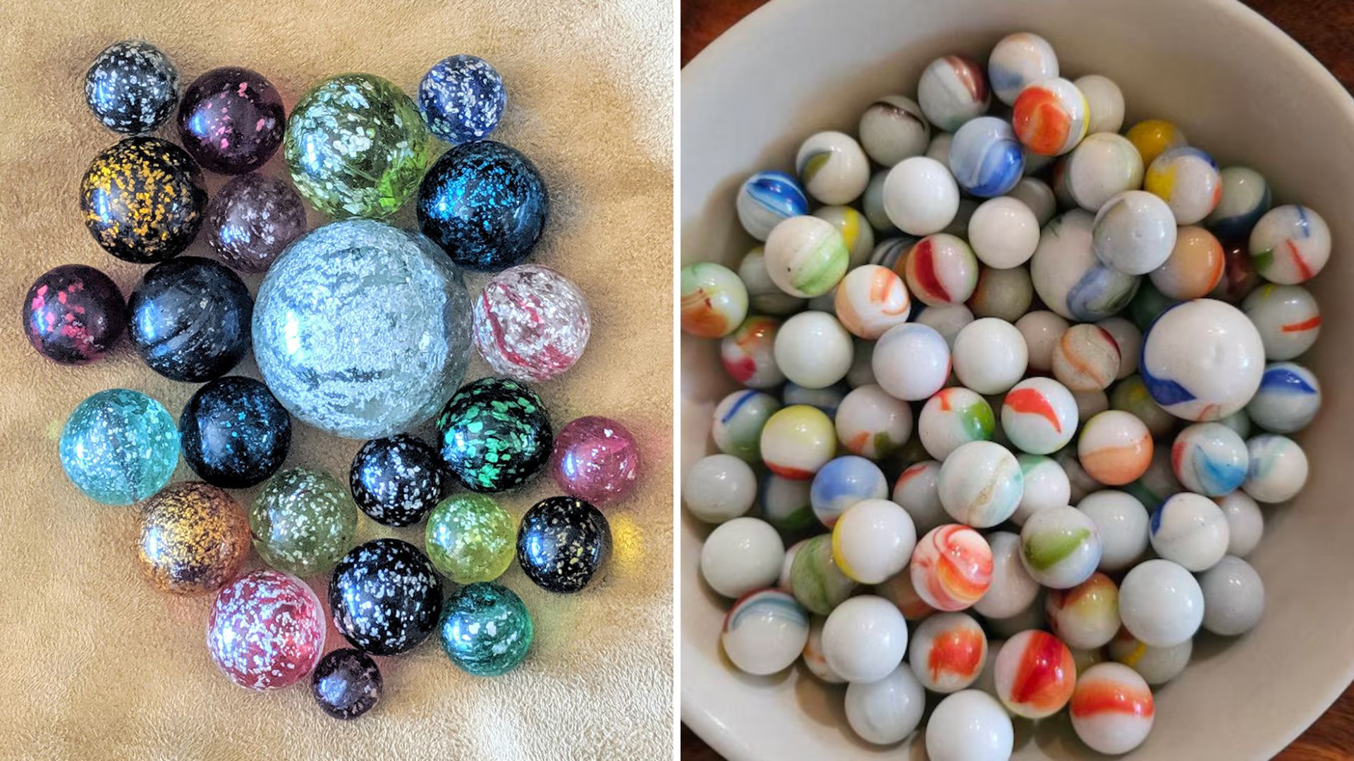Marbles that bring back the joy of childhood games