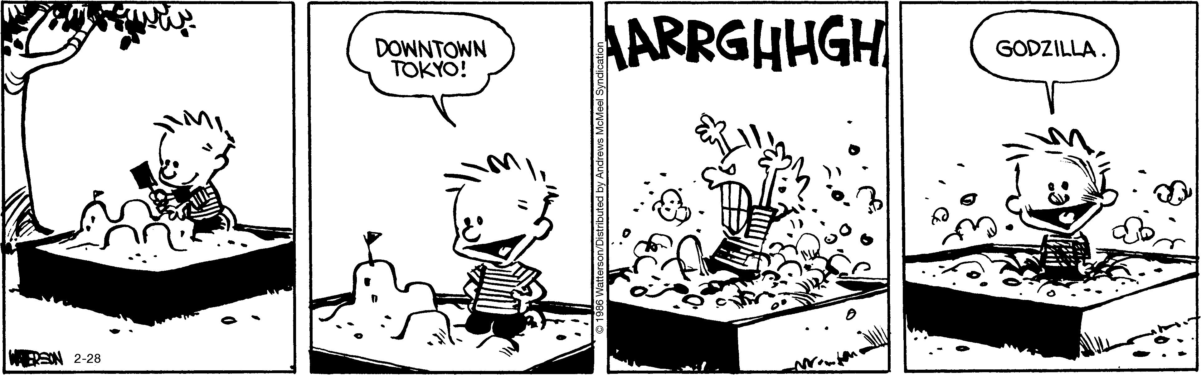 Calvin and Hobbes by Bill Watterson
