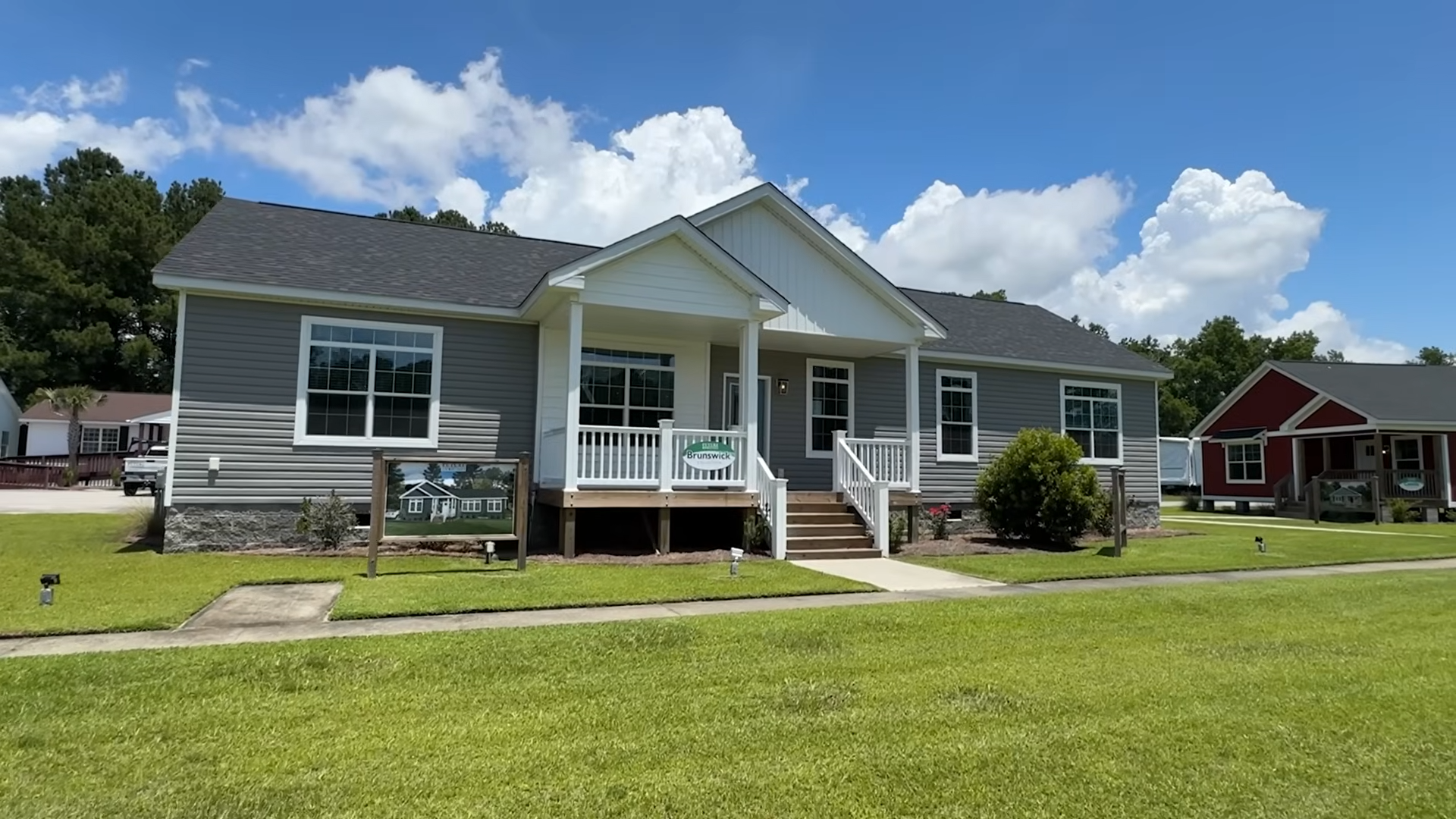 Touring a modular home that has it all