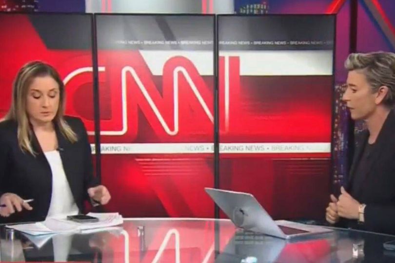 CNN host in Abu Dhabi seeks shelter live on air as emergency alarm goes ...