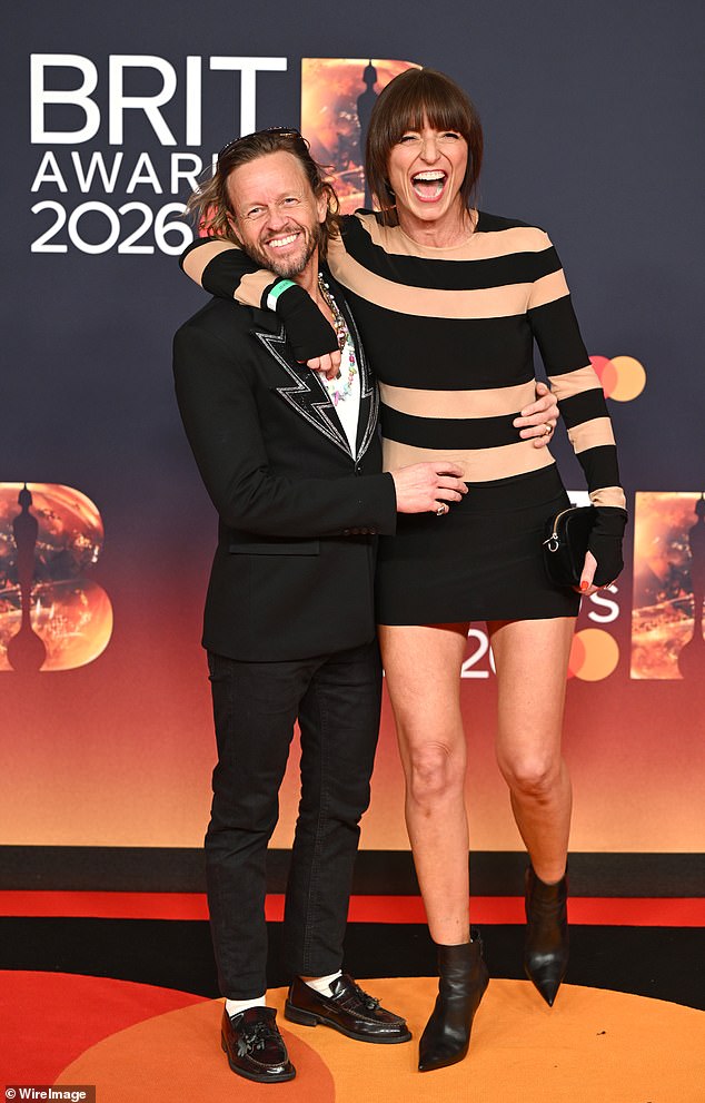 Davina McCall puts on a loved-up display with husband Michael Douglas ...