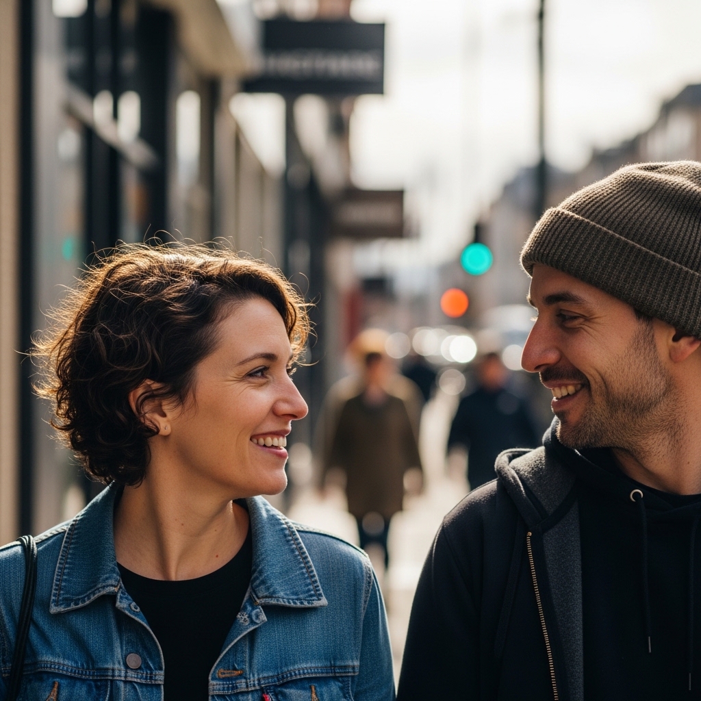 People who smile at strangers when they make eye contact usually have ...