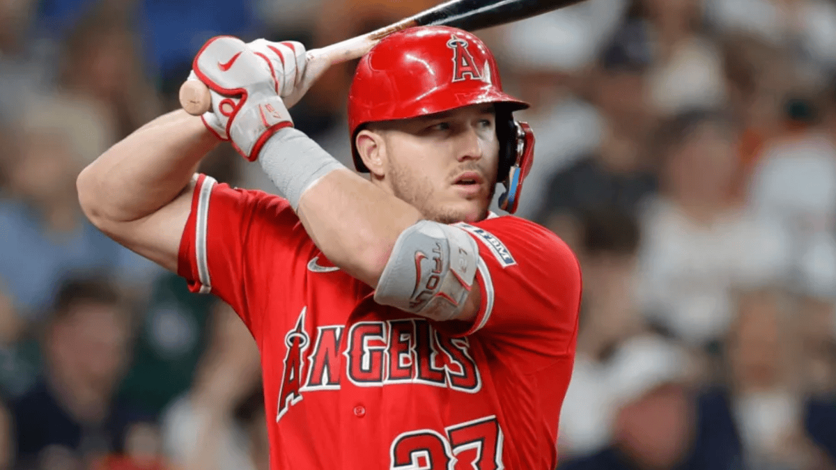 MLB: Frustrated! Mike Trout lashes out at pitcher after being hit by a ...