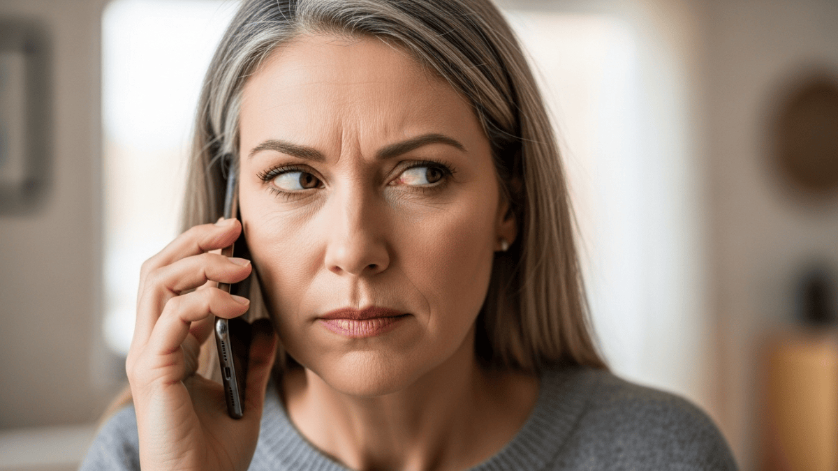 When she answered my husband's cell phone I told her don't hang up and ...