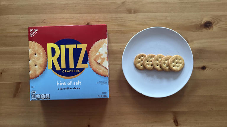 8 Ritz crackers, ranked worst to best