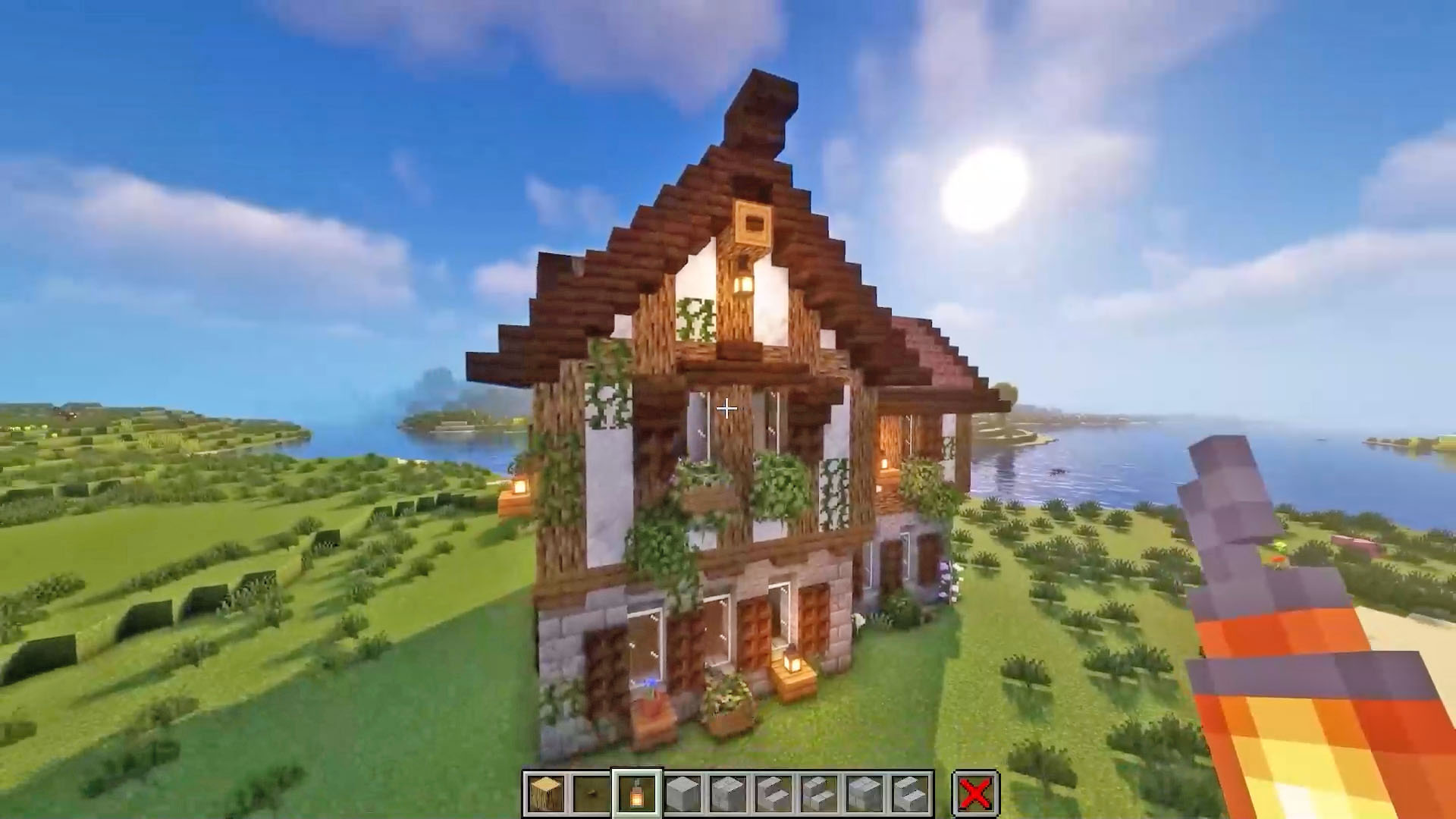 A medieval survival house with classic details