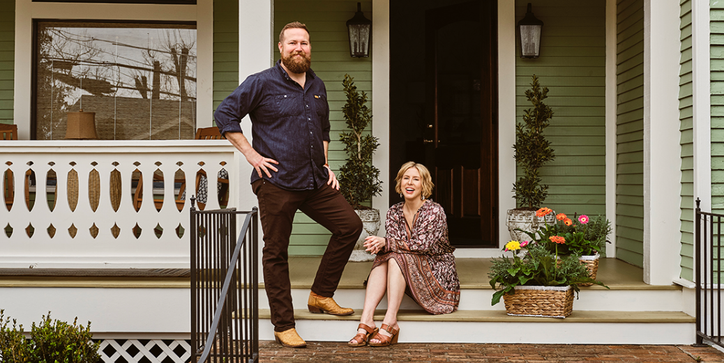 Ben and Erin Napier transformed a dilapidated 1900s Victorian into a ...