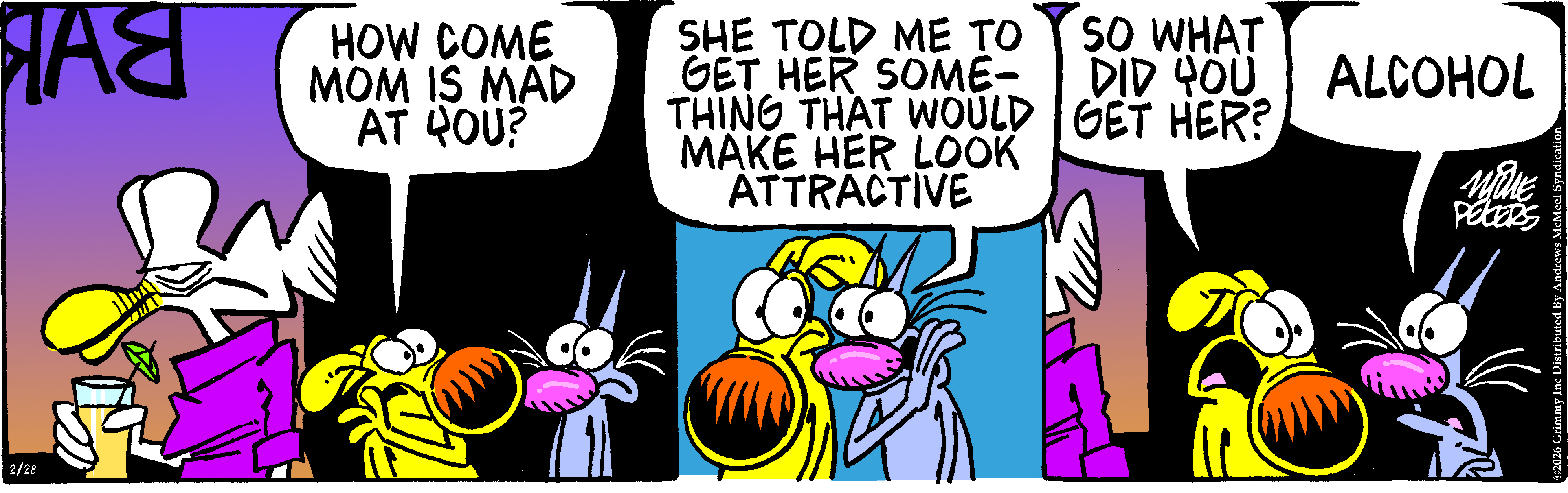 Mother Goose and Grimm by Mike Peters