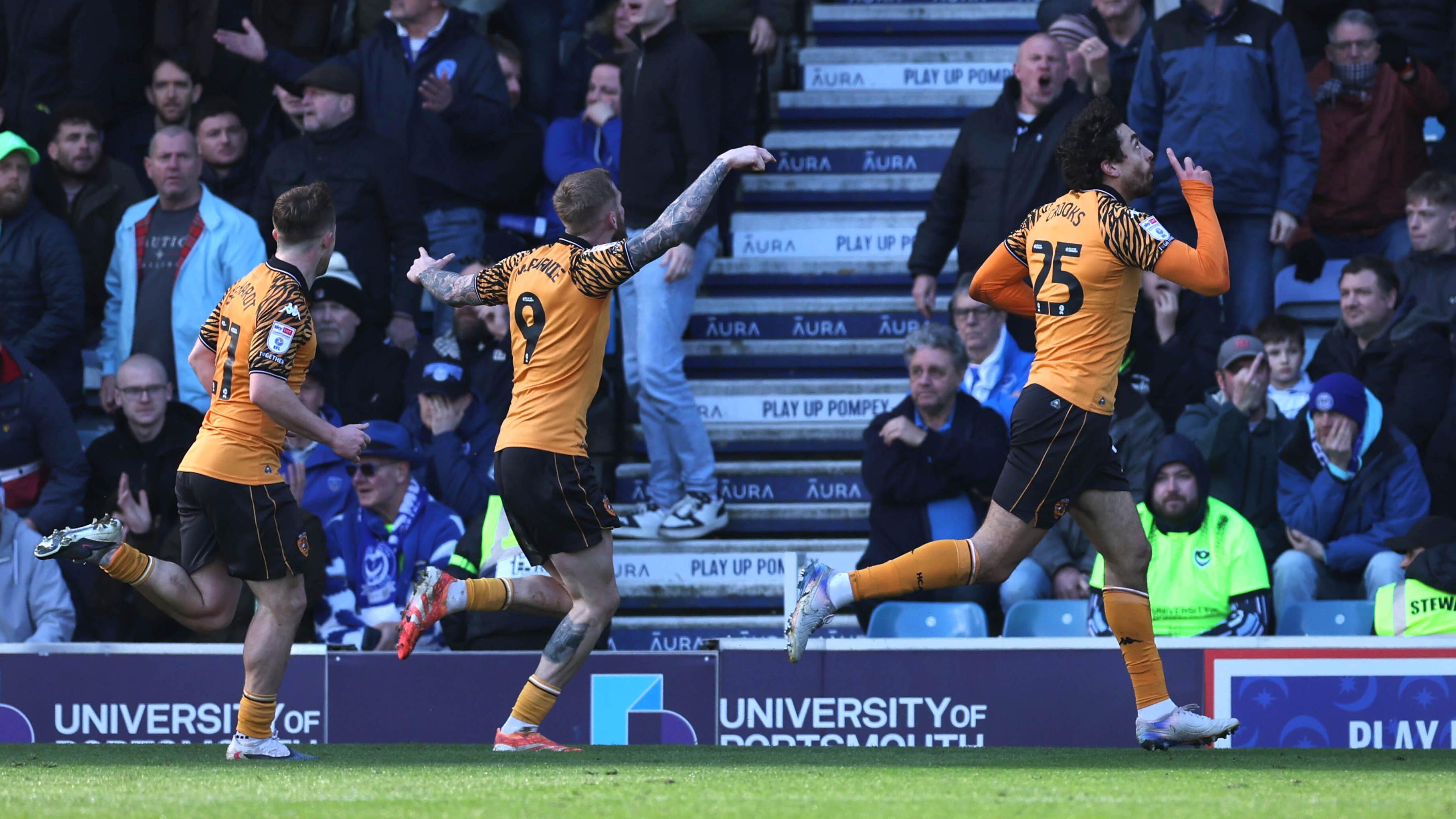 Matt Crooks helps Hull extend fine run of away form with winner at ...